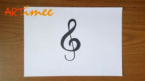 Image result for How to Draw a Treble Clef