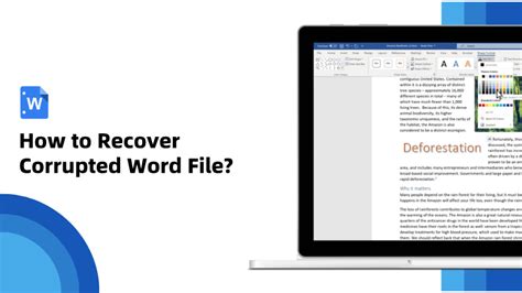 Image result for Word Document Corrupted File