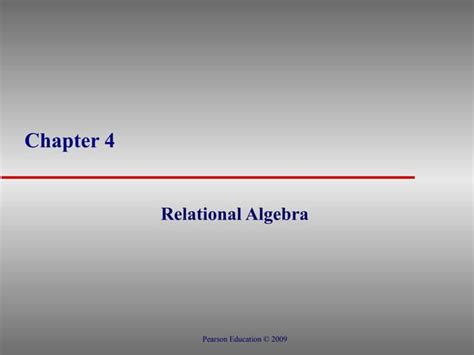 Image result for Relational Algebra in Database PDF