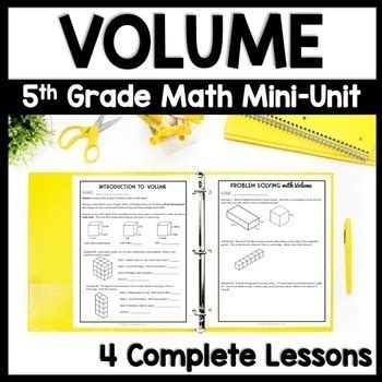 Image result for 5th Grade Math Finding Volume