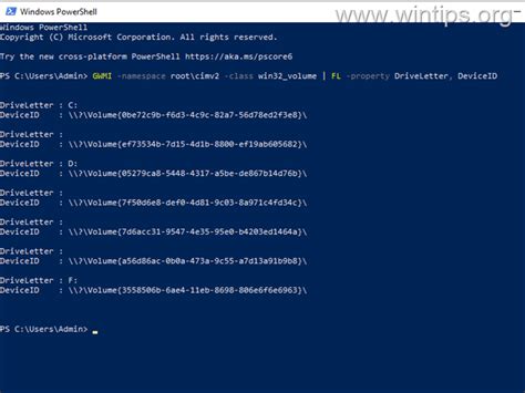 Image result for Get Volume GUID