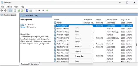 Image result for Start Printer Spooler