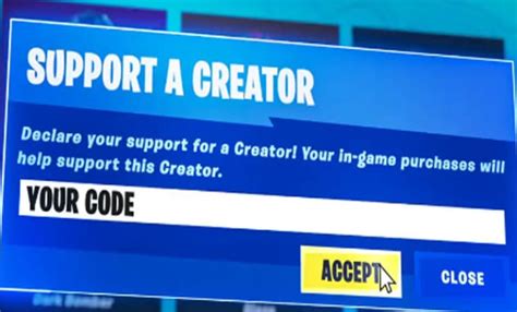 Image result for Fortnite Support-A-Creator