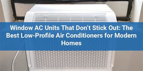 Image result for Low Profile Window AC Unit