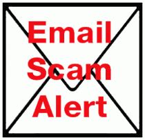 Image result for Email Scam Alert