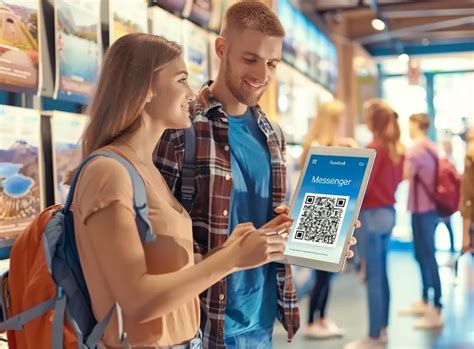 Image result for QR Code in Messenger