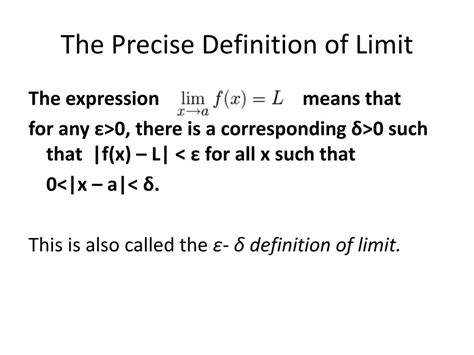 Image result for Define Limit