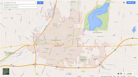 Springfield Ohio Map - United States