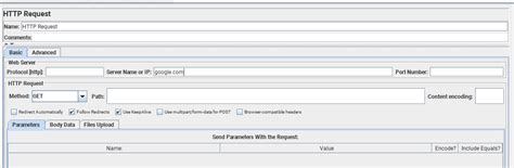 Image result for JMeter HTTP Request Parameters Using Parameterized Controller