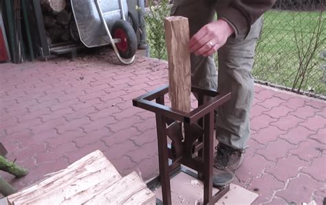 Image result for Homemade Log Splitter
