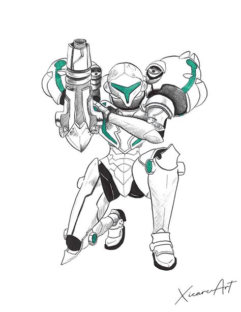 Image result for How to Draw Samus Easy