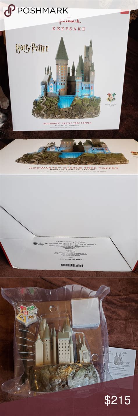 Hogwarts Castle Tree Topper Hallmark Keepsake | Tree toppers, Hogwarts ...
