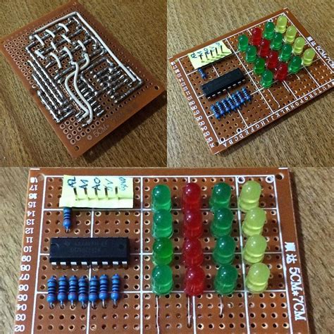 Image result for Arduino for Color LED Matrix Using 74HC595 LED