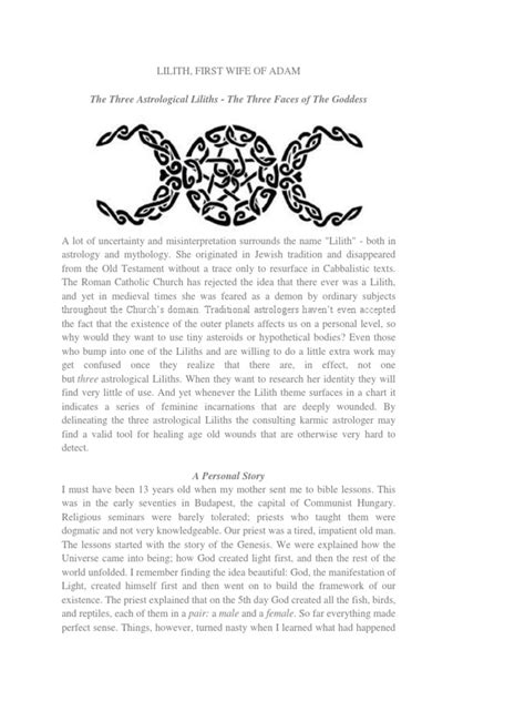 Image result for Lilith Adam's