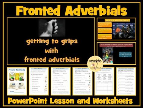 Fronted Adverbials | Teaching Resources