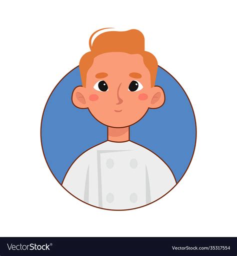 Isolated chef logo Royalty Free Vector Image - VectorStock