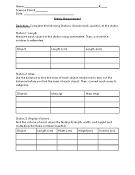 Image result for Measurement Math Stations