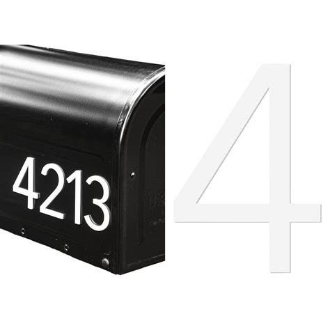 Image result for 1 Inch Mailbox Numbers