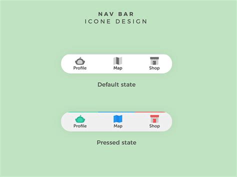 Image result for Navigation Bar Design