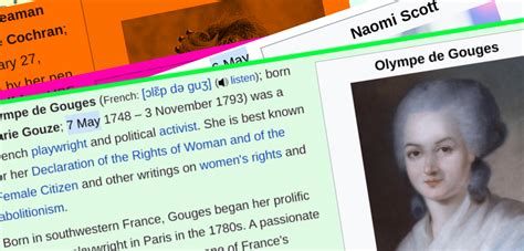 Image result for Olympe De Gouges Feminis