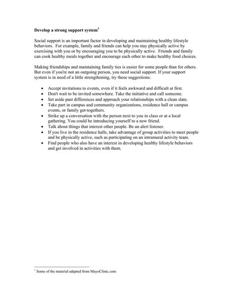 Image result for Homework to Create a Support System