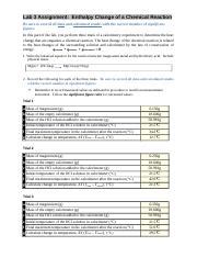 Image result for Lab Enthalpy Student Guide