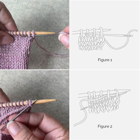 Image result for Sewn Bind Off Method