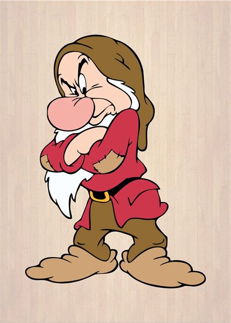 Image result for Grumpy Dwarf SVG