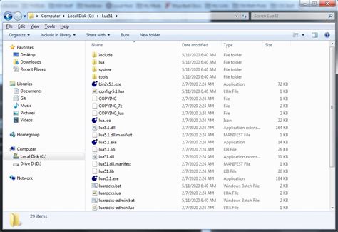 Image result for LuaRocks Windows Install