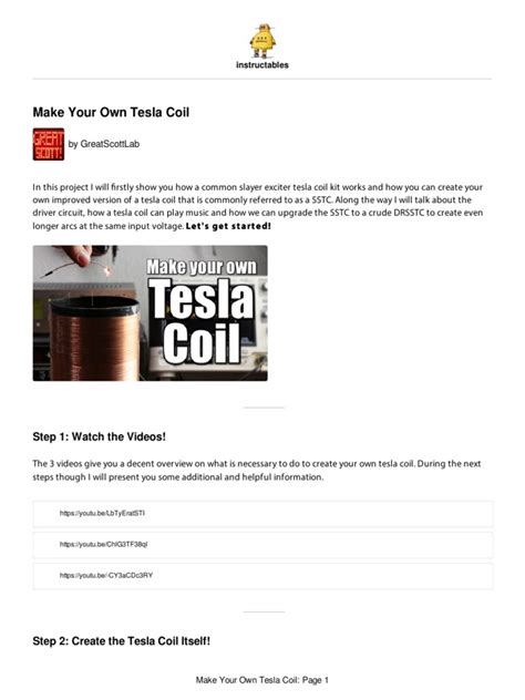 Image result for How to Build an Infinity Coil