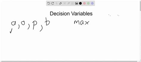 Image result for How Many Decision Variables in Linear Programming