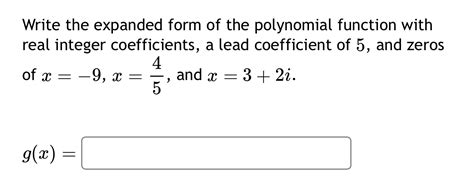 Image result for Expanded Form Polynomial