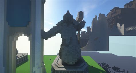 Image result for Minecraft Dwarven Statue Tutorial