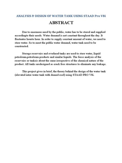 Image result for Tank Design Using Staad