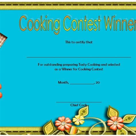 Image result for Cooking Competition Rules Template