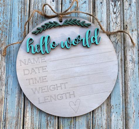 Image result for Hello World. Sign