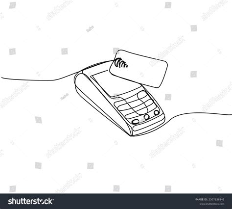 Image result for POS System Line Vector Image