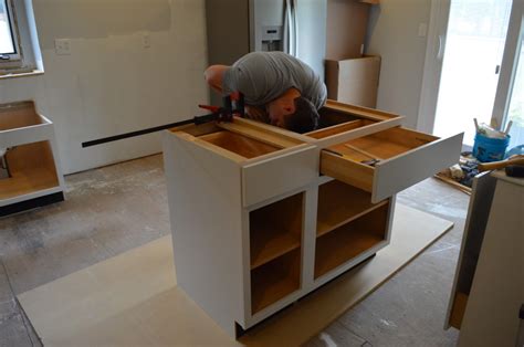 Image result for Installing Kitchen Cabinets
