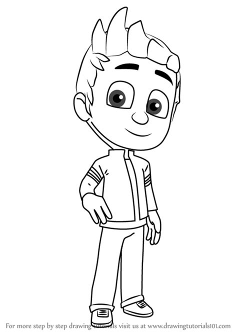 Image result for How to Draw PJ Masks Normal