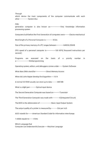 Image result for How to Start Computer 5 Question