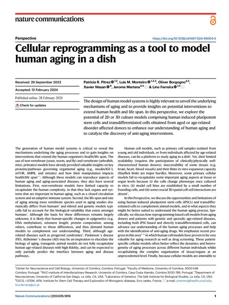 Image result for Reprogramming Aging
