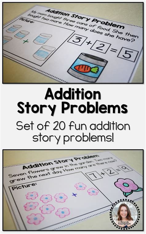Image result for Story Problems On Addition
