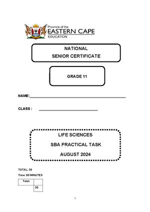 Image result for Life Science Practical Grade 12