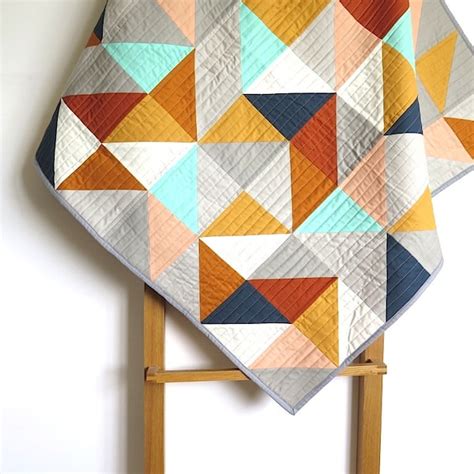 Image result for Triangle Baby Quilt Pattern