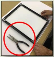 Image result for Fixing D Clips to Picture Frame