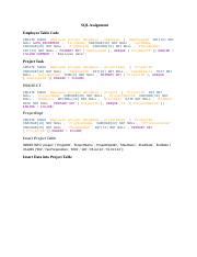 Image result for SQL Employee Project Table