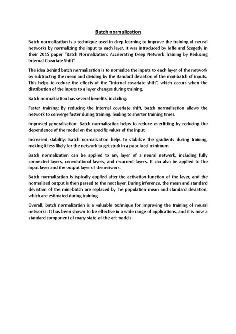 Image result for Batch normalization Machine Learning