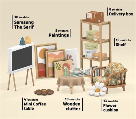 Image result for Sims 4 Clutter CC Decor