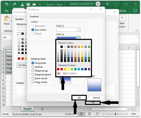 Image result for Color Gradation Excel