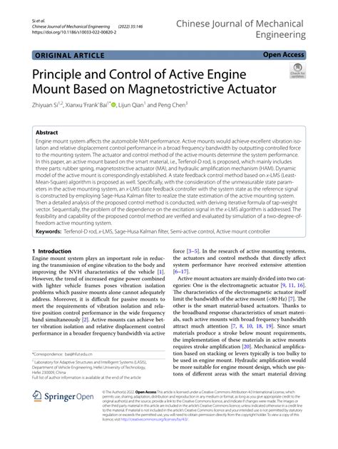 Image result for Engine Mount Control